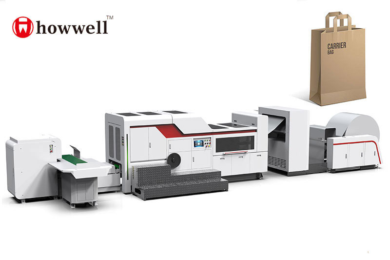 Square bottom paper bag machine,Shopping bag making machine - Zhejiang ...